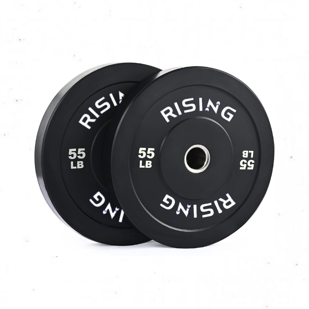 Rising Bumper Plate 55lbs (Sold Per Piece) - JB Sports