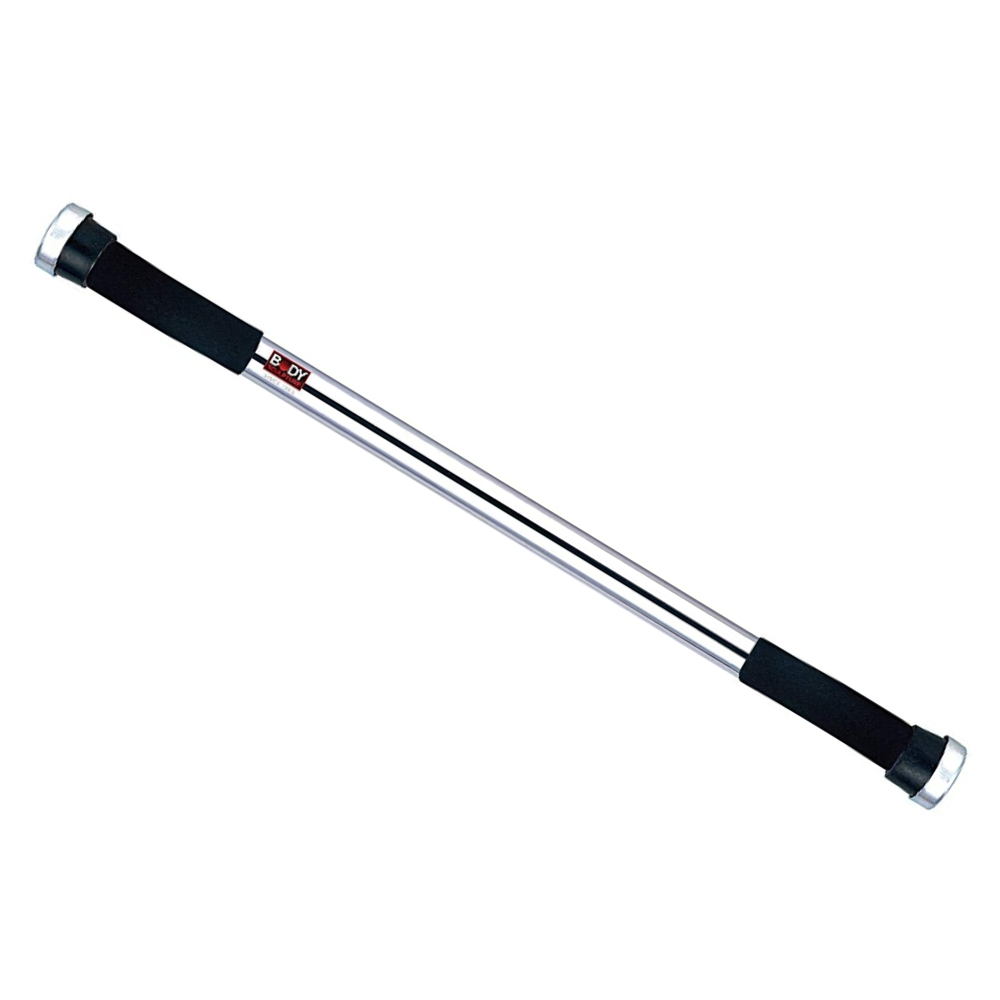 Body Sculpture BB-260R-B Soft Doorway Gym Bar (Silver) - JB Sports