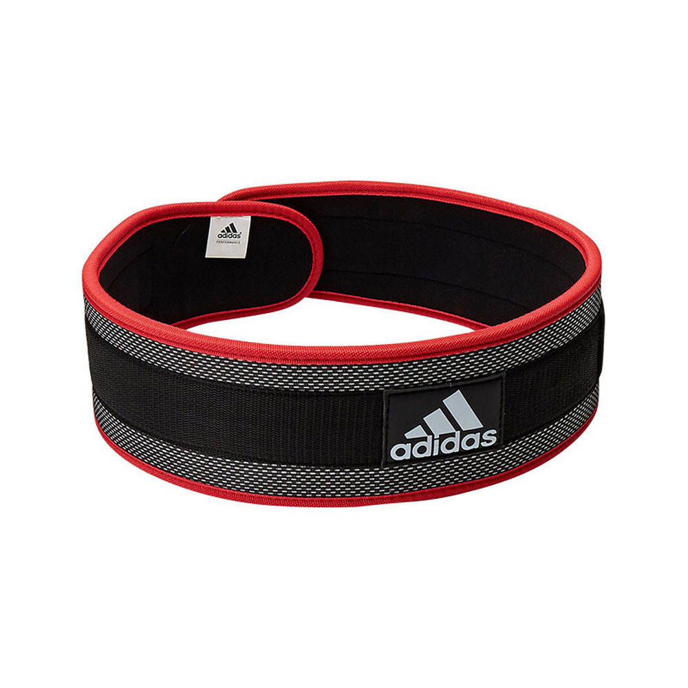 Adidas ADGB-12245 Nylon Lumbar Weightlifting Belt - JB Sports