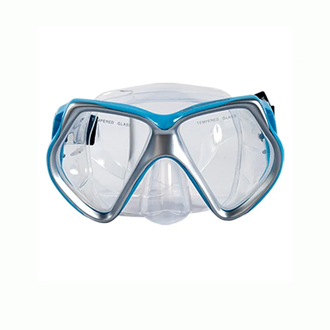 Aropec A-M2-YA2526 Butterfly Diving Mask (Sky Blue) - JB Sports