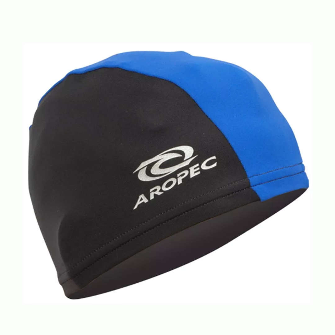 Aropec CAP-LIC Swim Cap (Blue / Black) - JB Sports